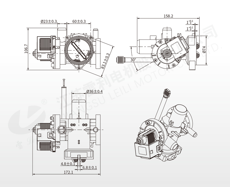 AC Synchronous Drainage Pump BPX201 - LEILI